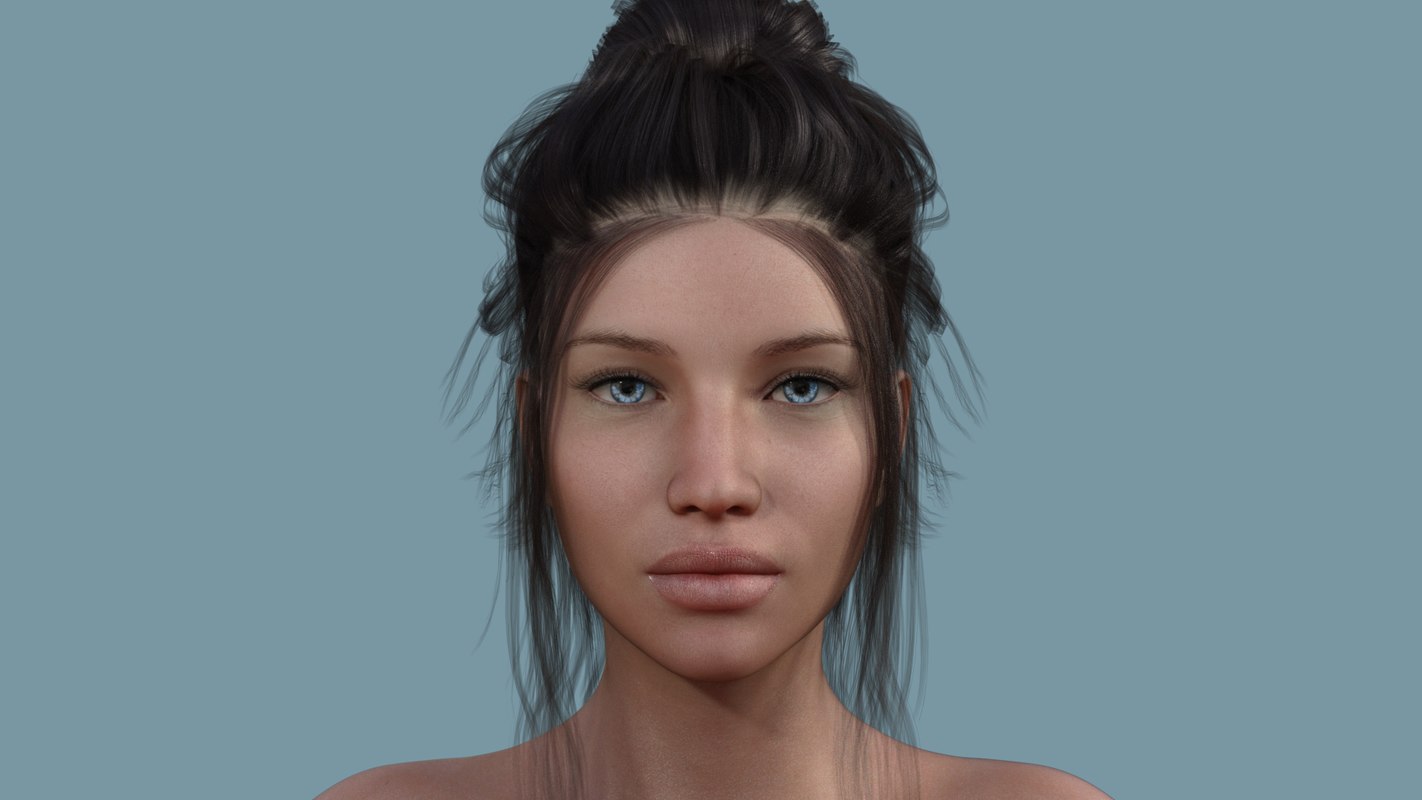 Female body 3D model - TurboSquid 1407246