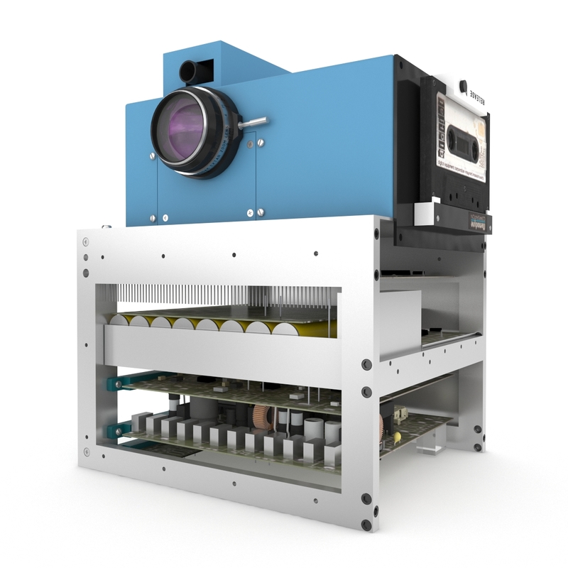 modèle 3D de 1975 Prototype d'appareil photo numérique par Steven ...