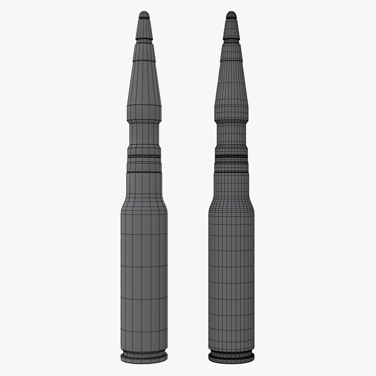 Artillery bullet 3D model - TurboSquid 1407577