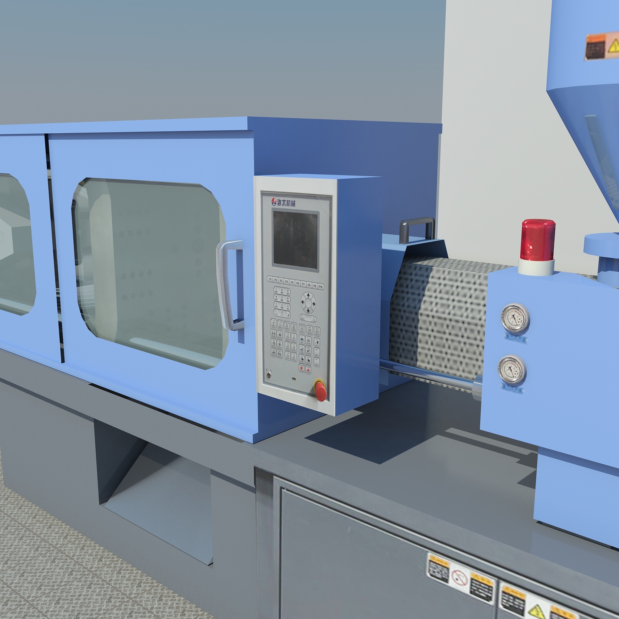 3D molding machine htw140 - TurboSquid 1407666