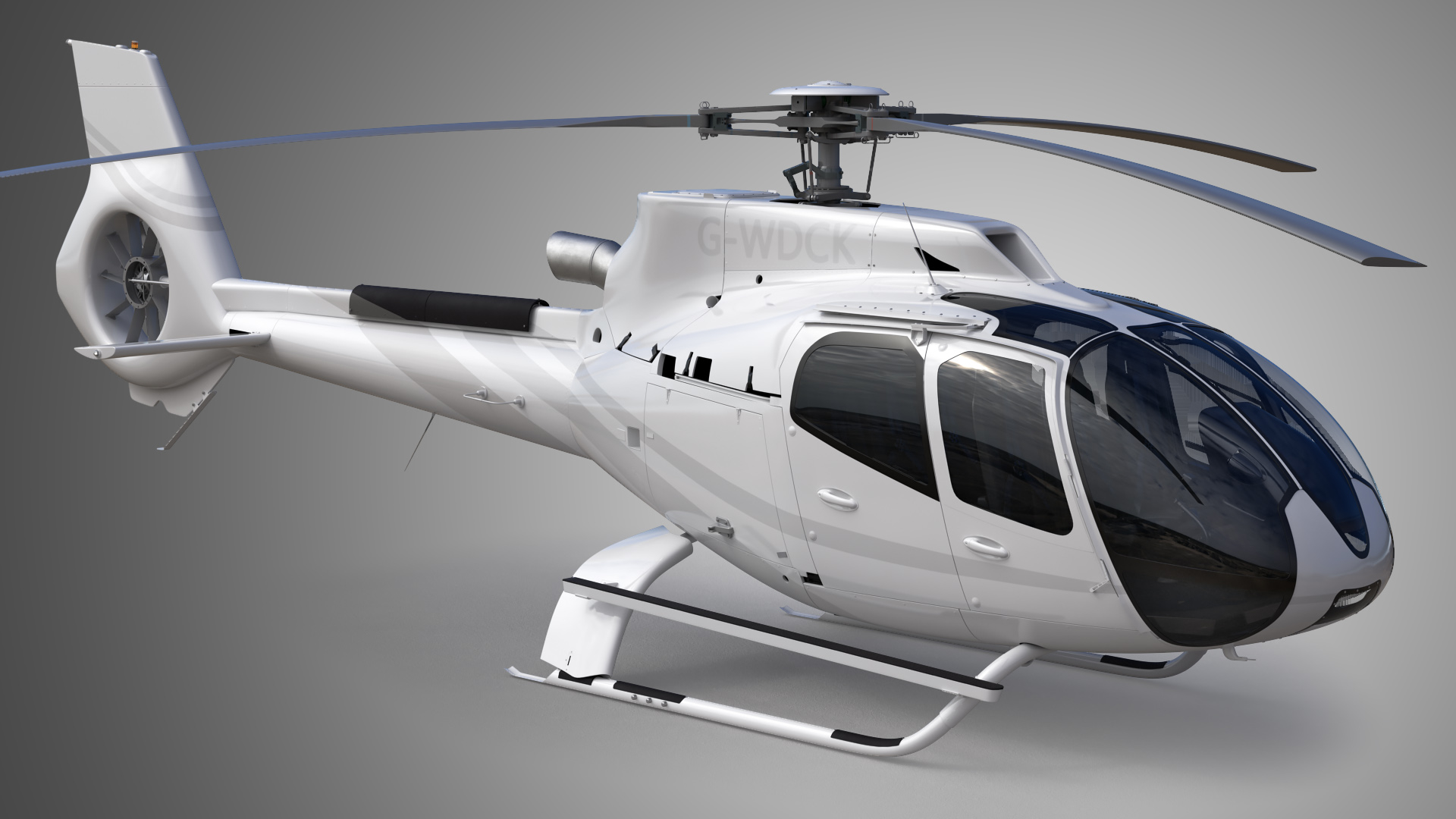 3D model airbus helicopter h130 - - TurboSquid 1407748