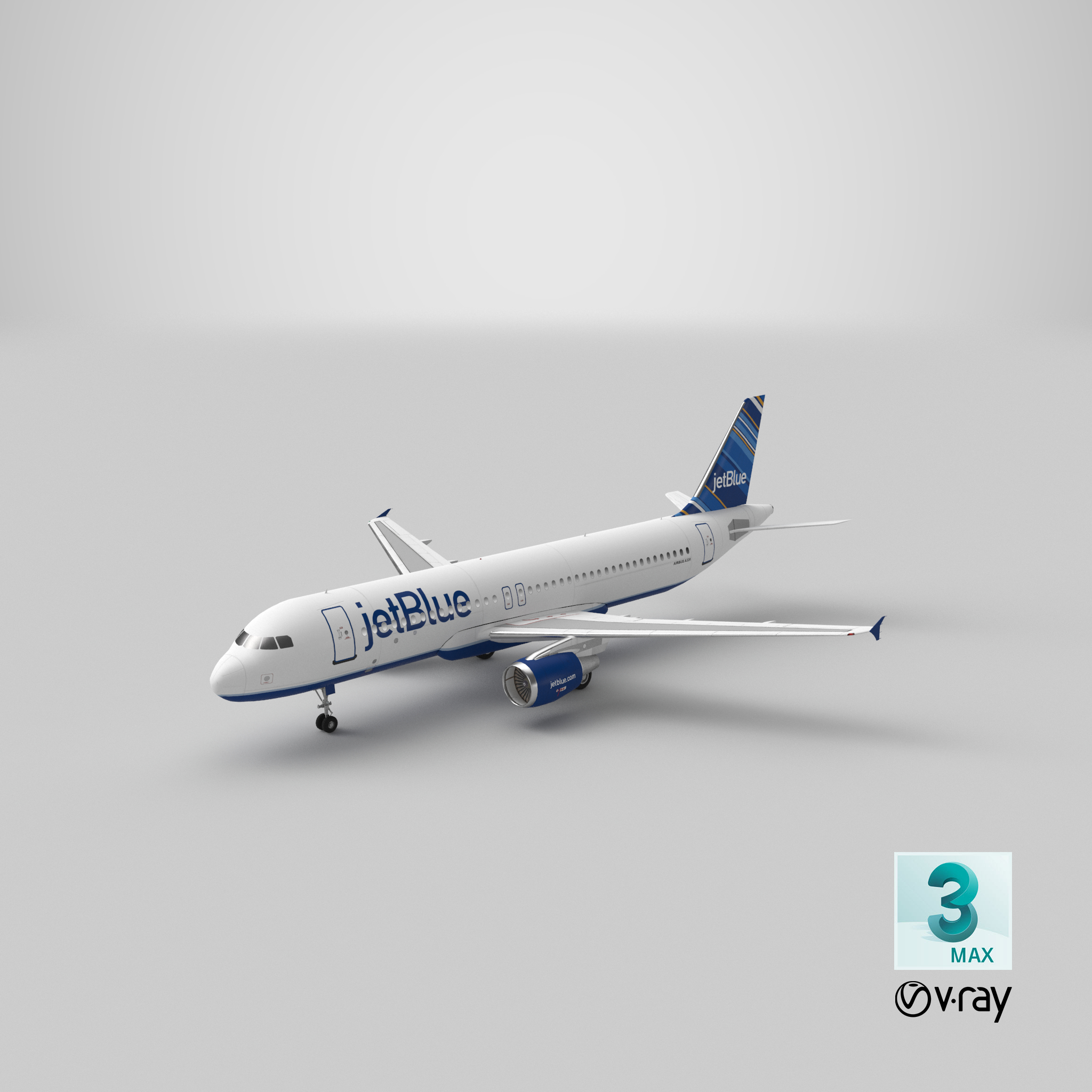 airbus a320 jetblue animation max