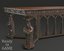 3D gothic table - TurboSquid 1404989