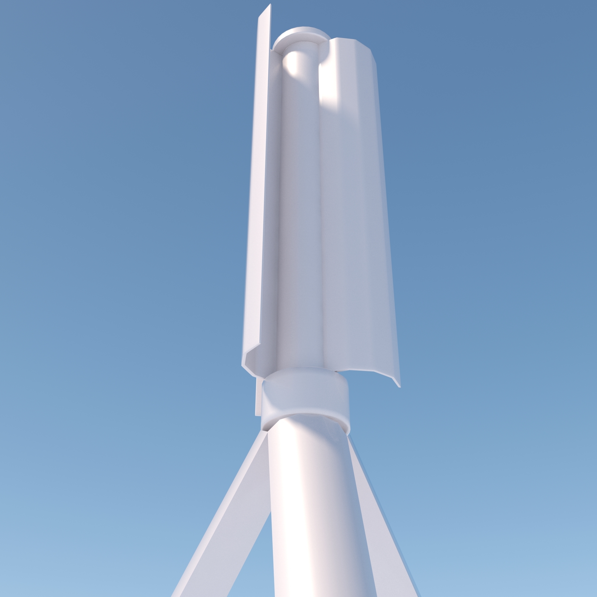 Portable vertical axis wind turbine 3D model - TurboSquid 1407782