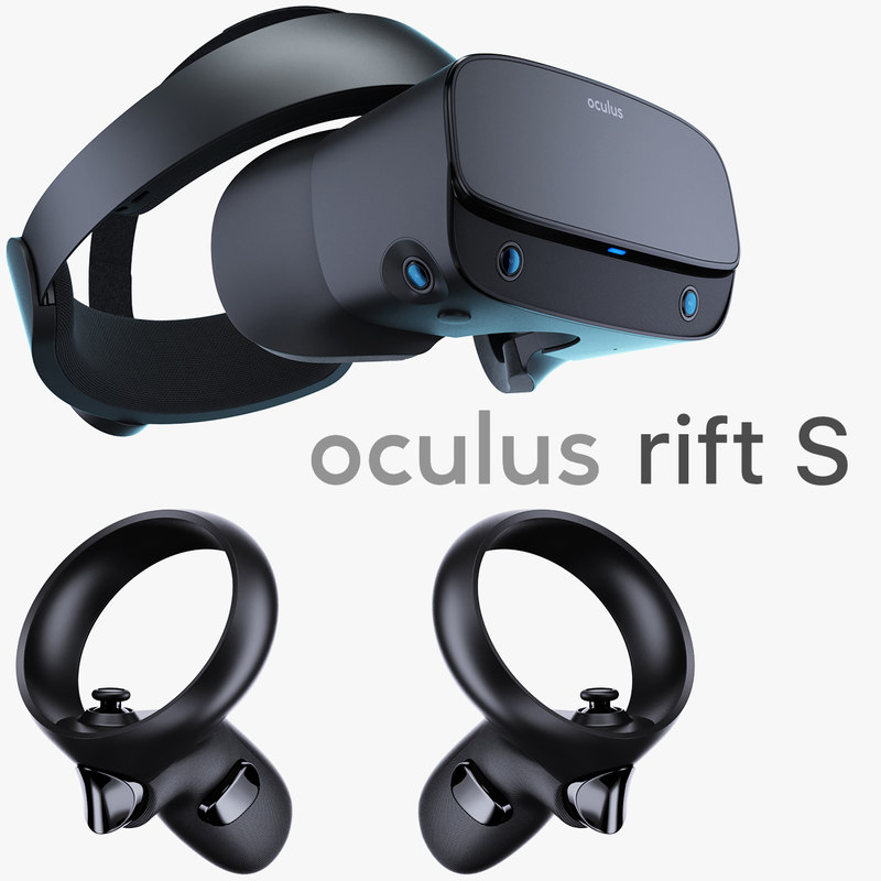 Oculus Rift Sとコントローラー3Dモデル - TurboSquid 1391830