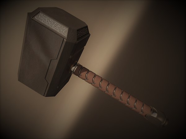 modelo 3d MJOLNIR - TurboSquid 1407788