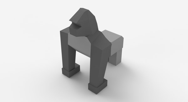 3D model animals blocky - TurboSquid 1408046