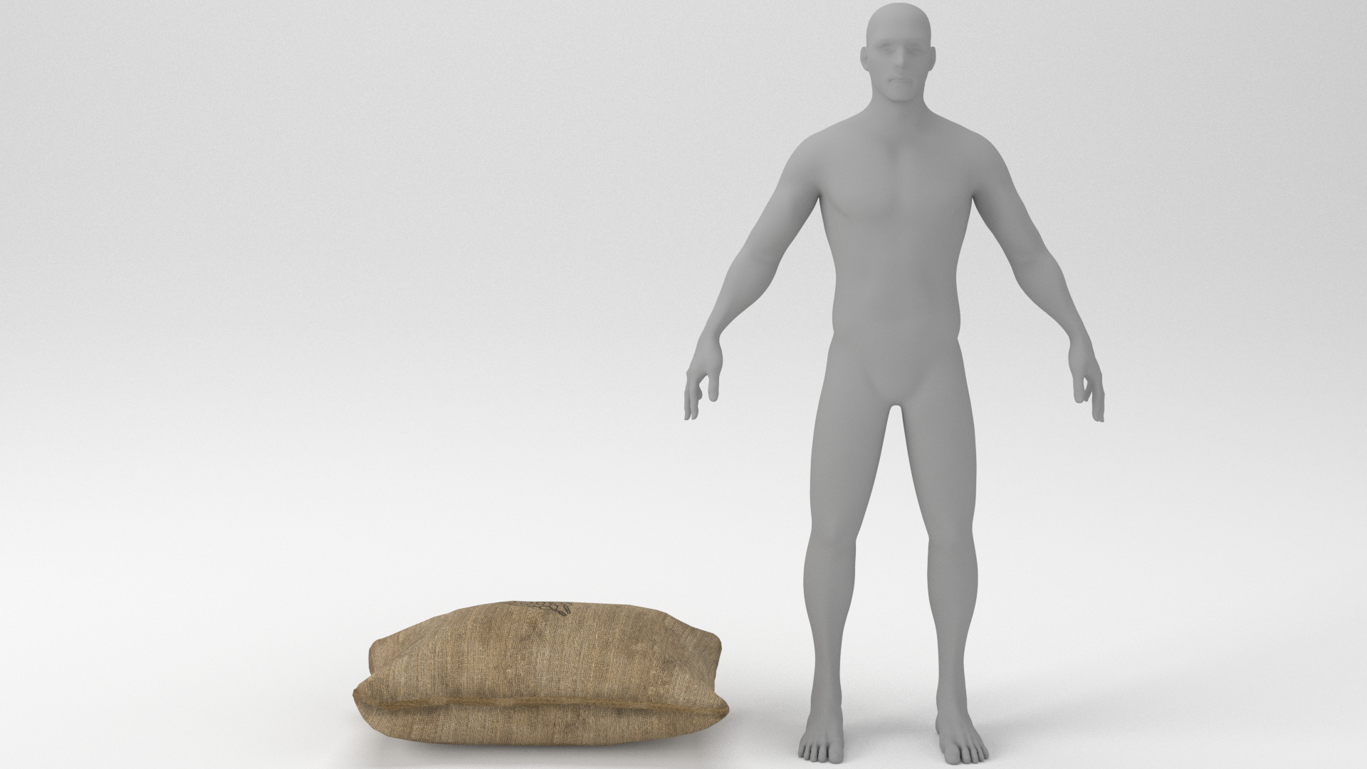 Food sack grain stack model - TurboSquid 1407941
