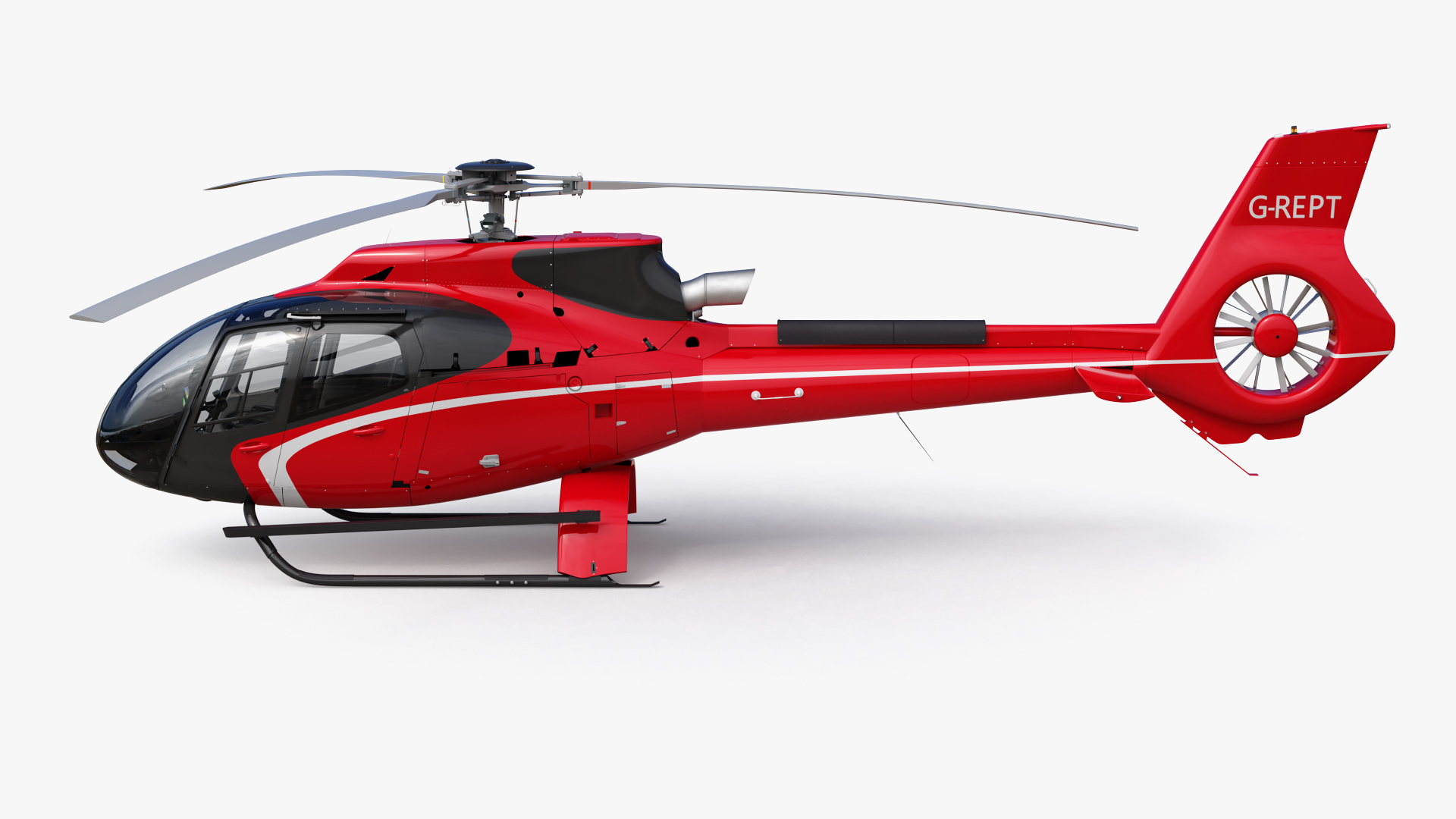 3D airbus helicopter h130 - model - TurboSquid 1407985