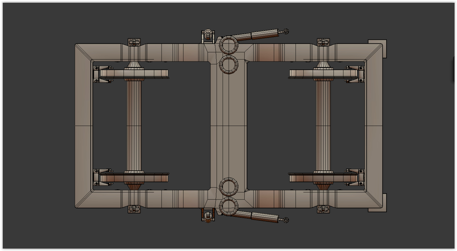 Locomotive bogie 3D model - TurboSquid 1407980