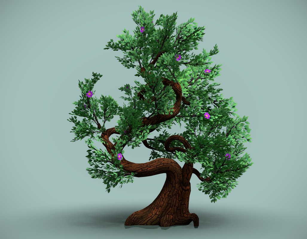 Tree flowers 3D model - TurboSquid 1408370