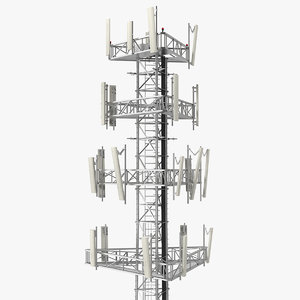 Cell Phone Tower 3D Models for Download | TurboSquid