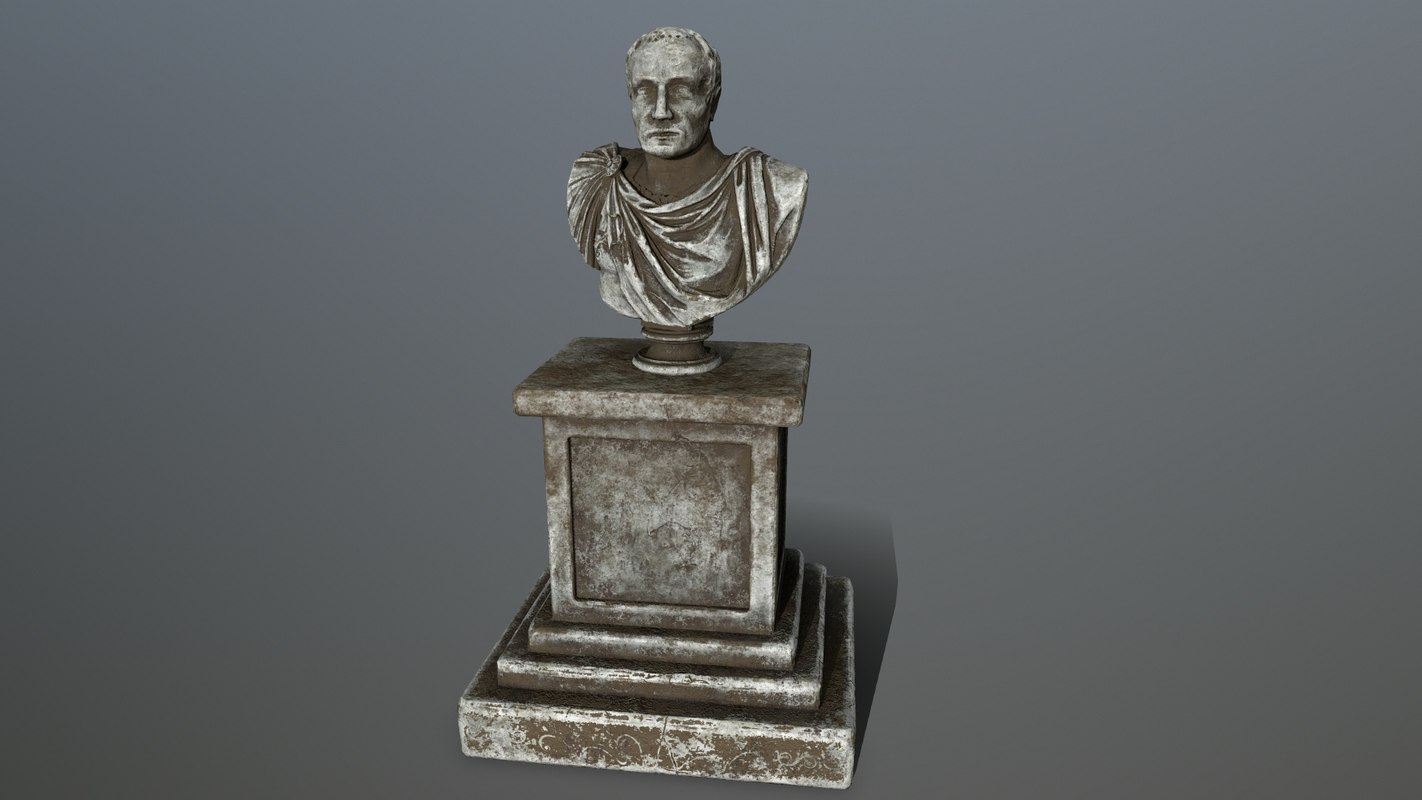 3D cesare statue - TurboSquid 1408705