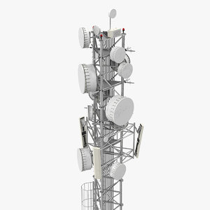 Cell Phone Tower 3D Models for Download | TurboSquid
