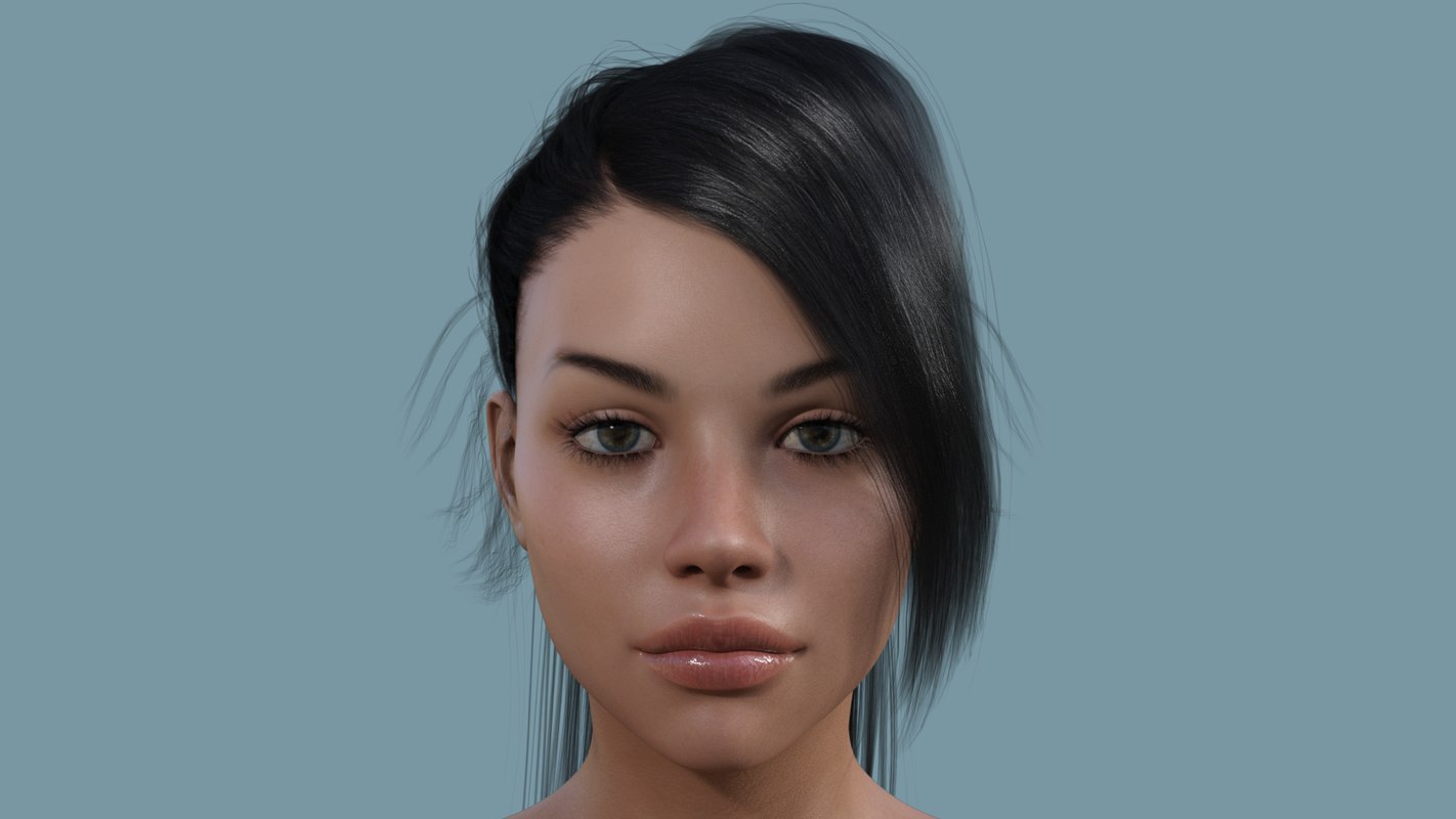 3D female body model - TurboSquid 1409969