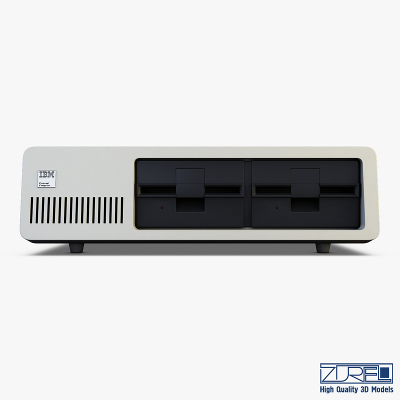 IBM 컴퓨터 타워 3D 모델 - TurboSquid 1308283