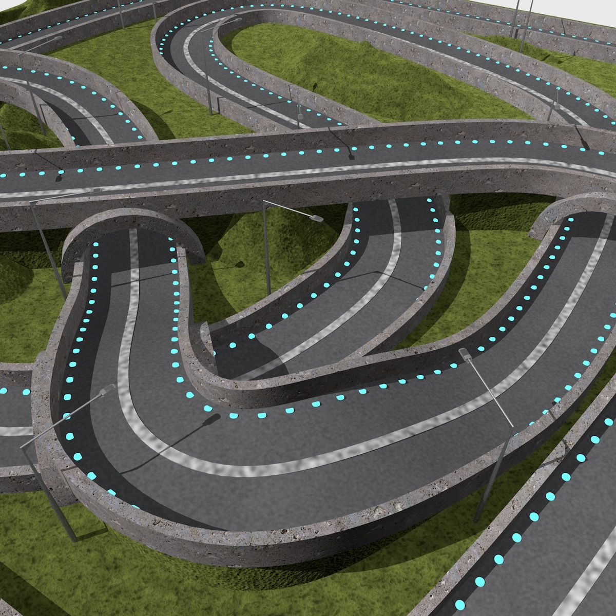 Pista de corrida Modelo 3D - TurboSquid 1409137