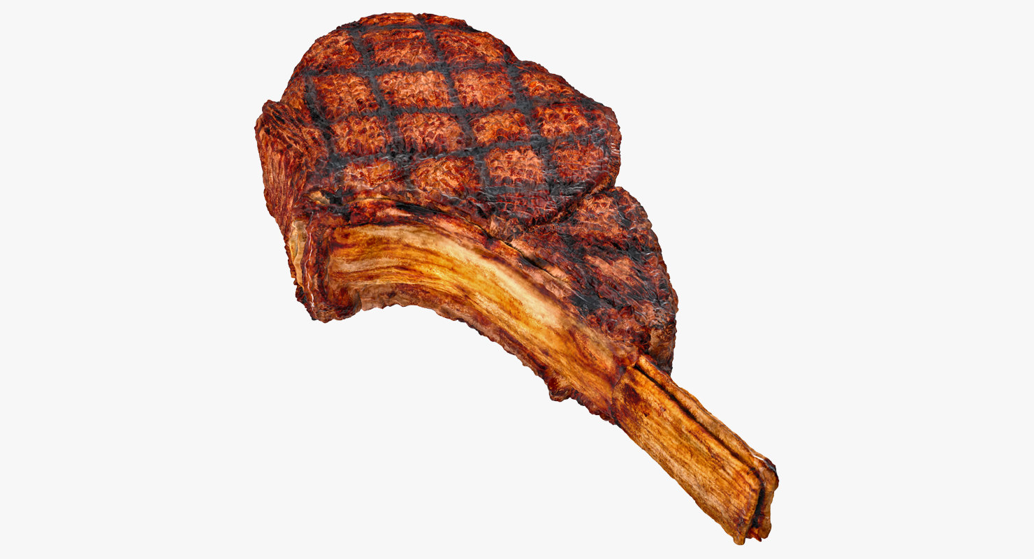 Bbq beef ribeye steak 3D model - TurboSquid 1409154