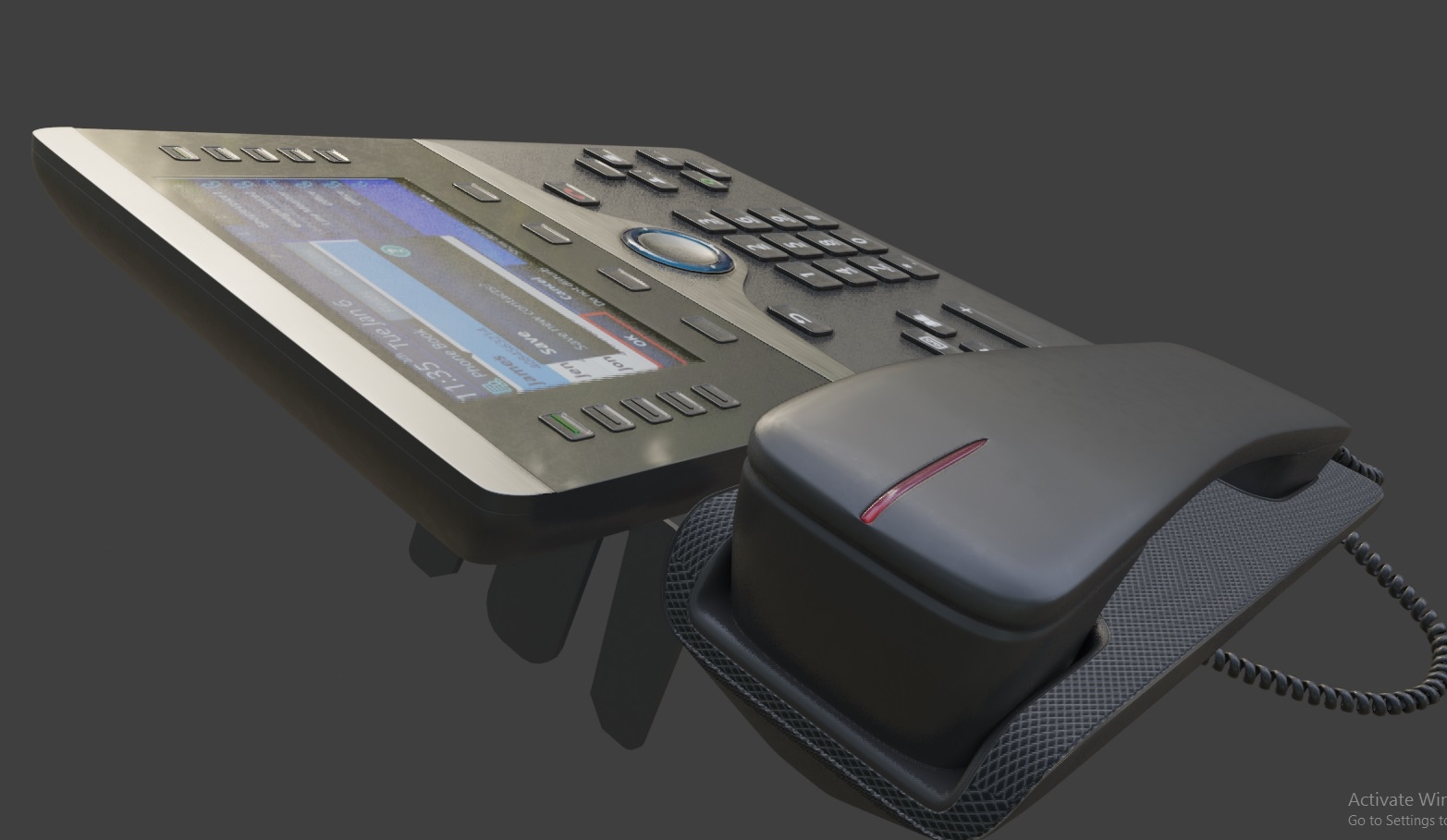 3D ip home landline model - TurboSquid 1409238