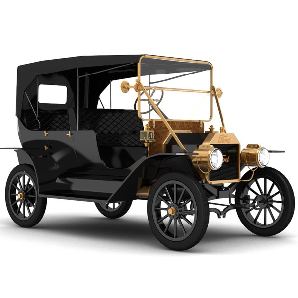 Ford Model T 3D Models for Download | TurboSquid