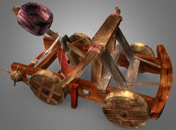 modelo 3d Catapulta - TurboSquid 1409408