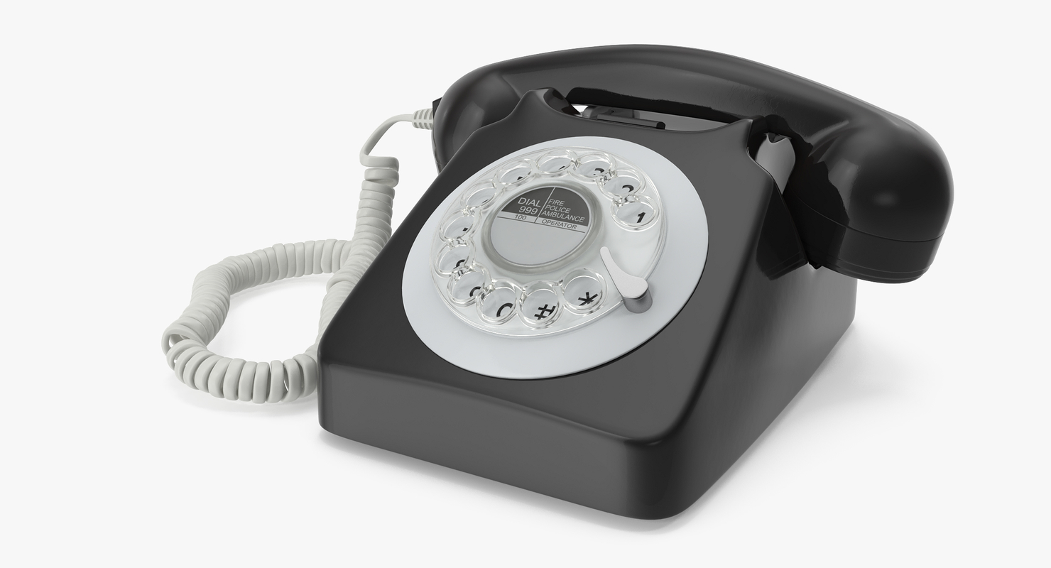 3D model rotary phones 2 - TurboSquid 1409494