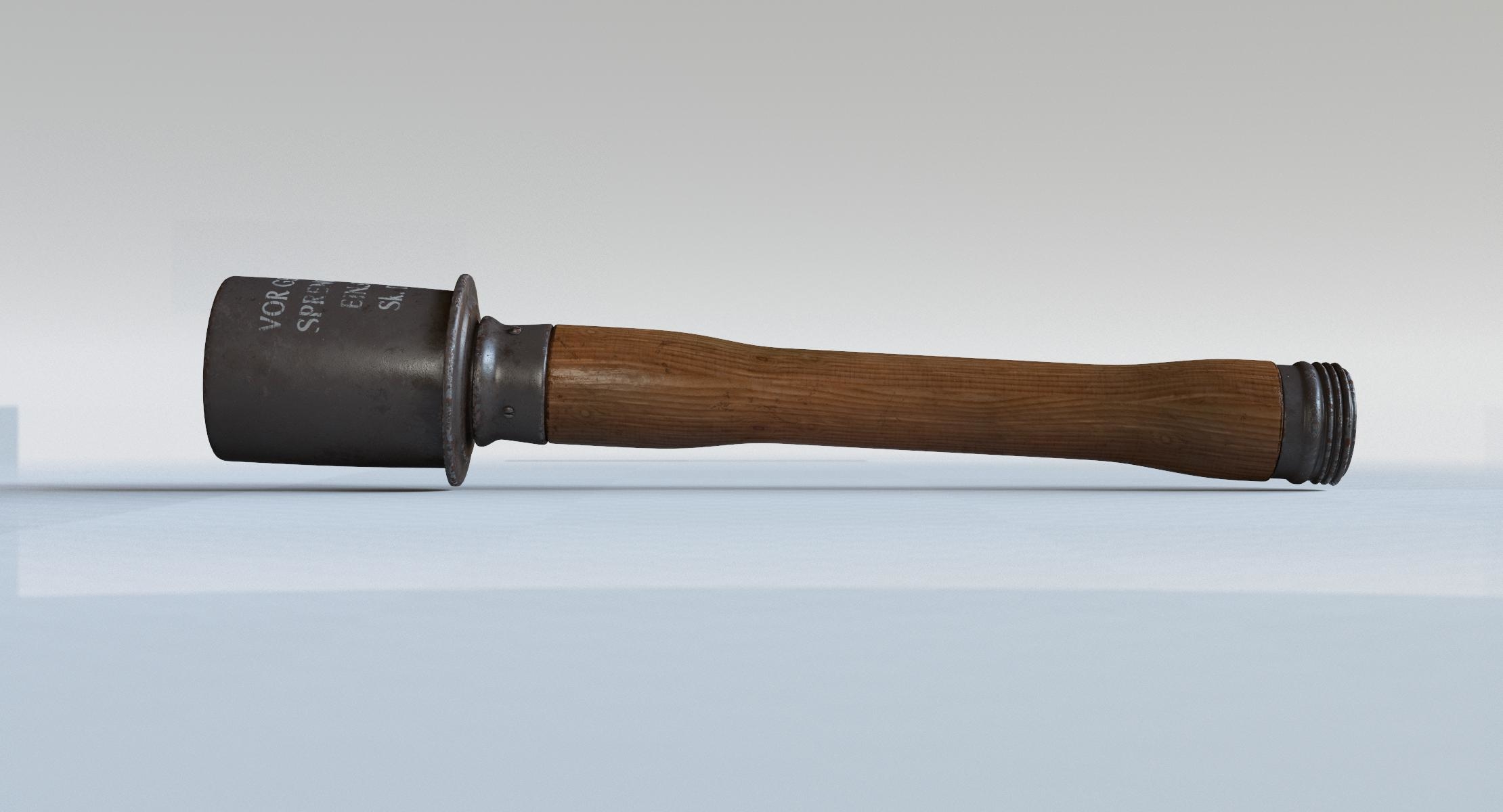 modèle 3D de Bâton Grenade - TurboSquid 1409491