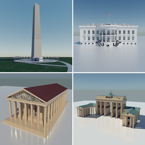 Monument 3D Models for Download | TurboSquid