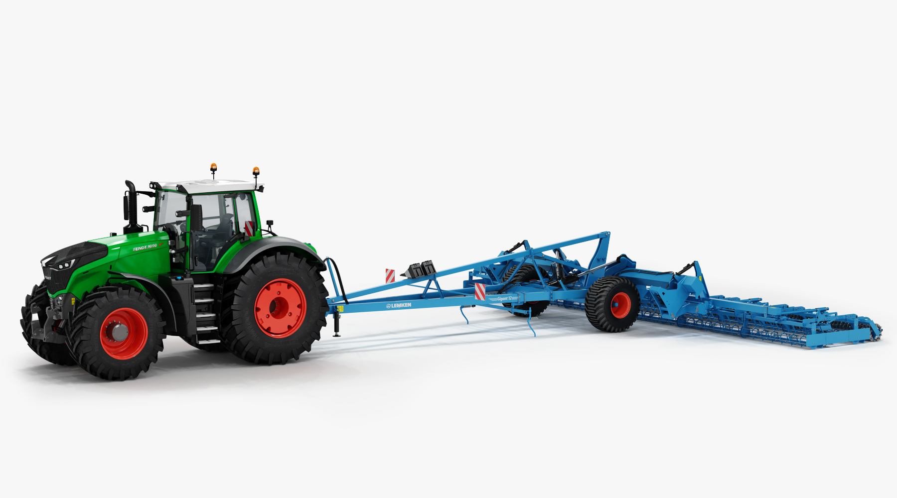 Fendt 1050 vario tractor 3D model - TurboSquid 1409613