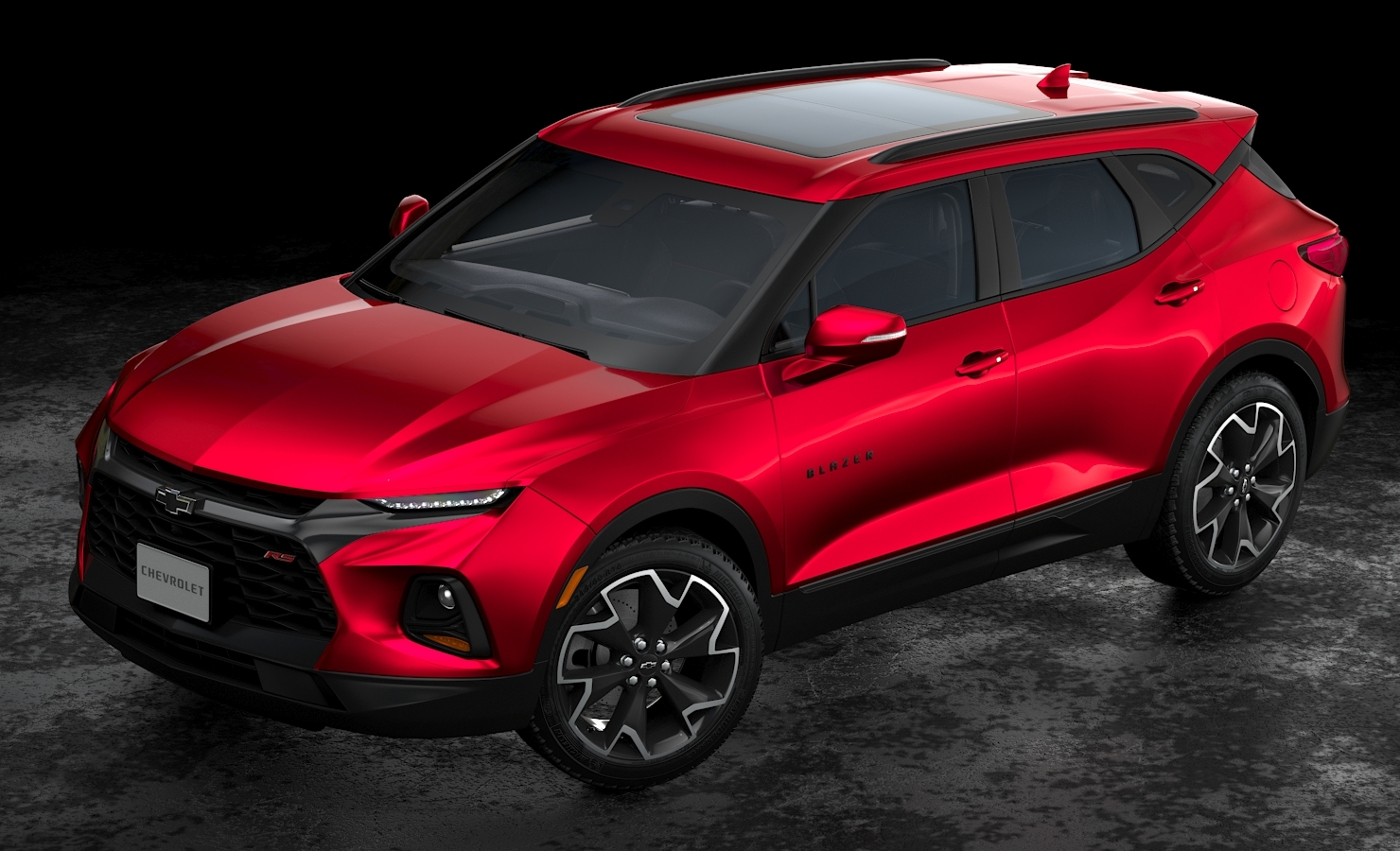 3D 2019 chevrolet blazer rs - TurboSquid 1409806
