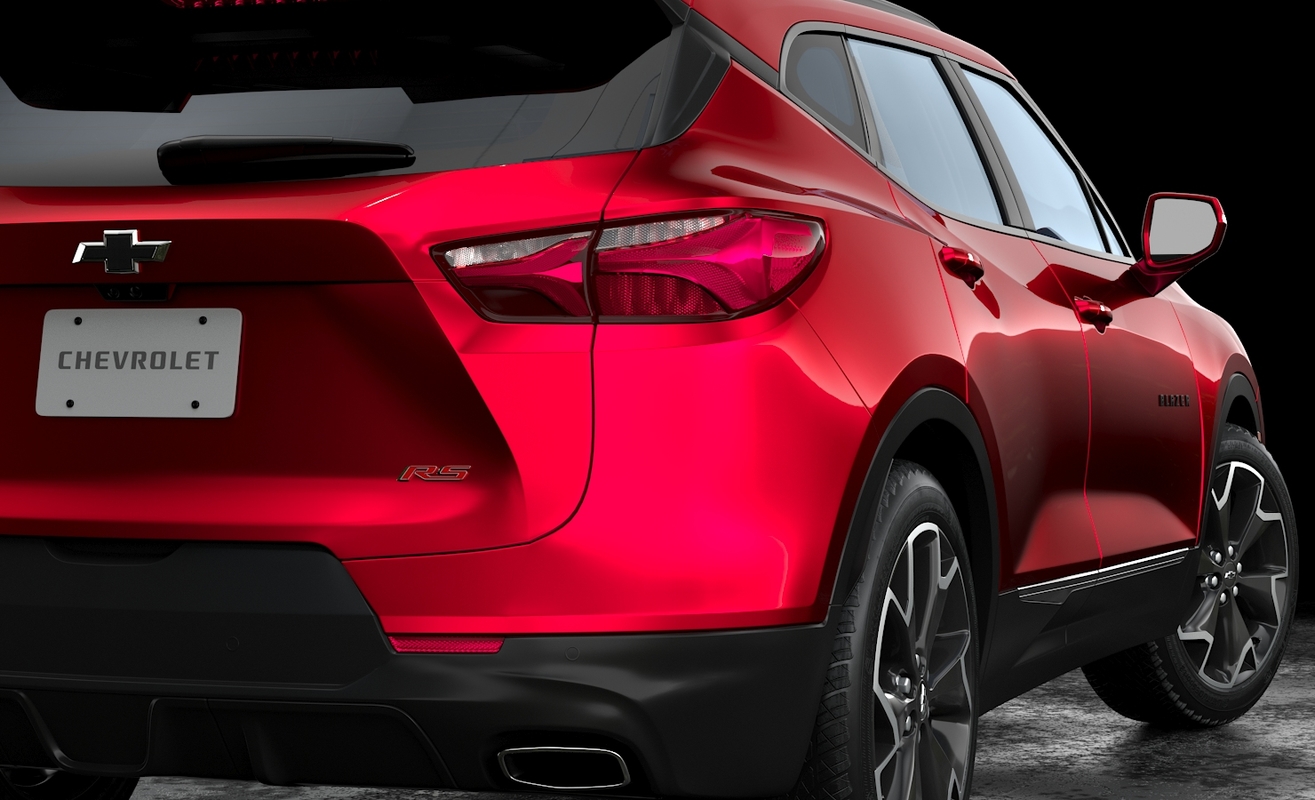 3D 2019 chevrolet blazer rs - TurboSquid 1409806