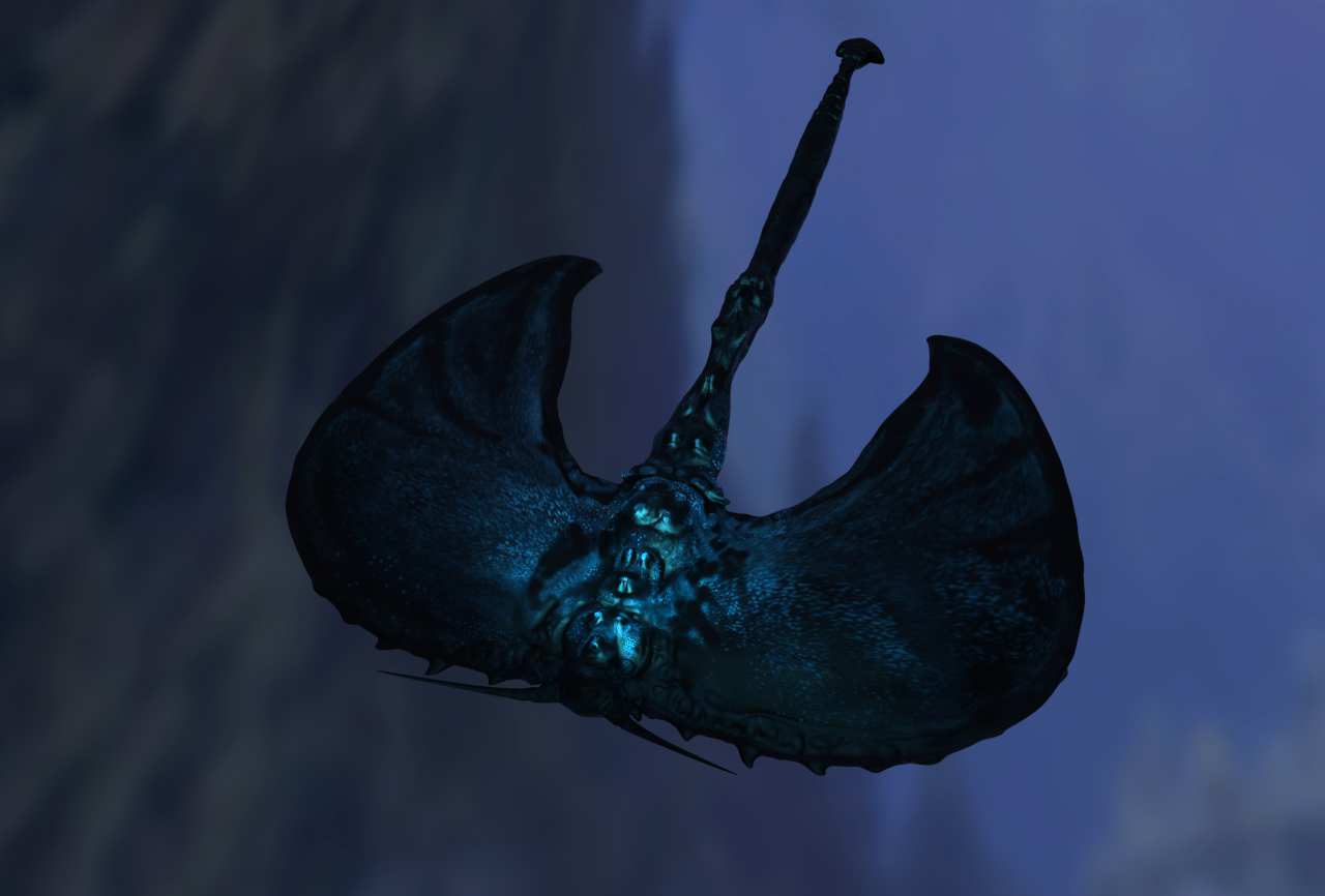 x creatures manta monster