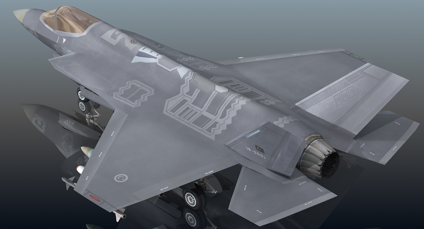3D model turkish air force f-35a - TurboSquid 1409956