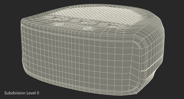 3D digital clock radio magnasonic - TurboSquid 1410225