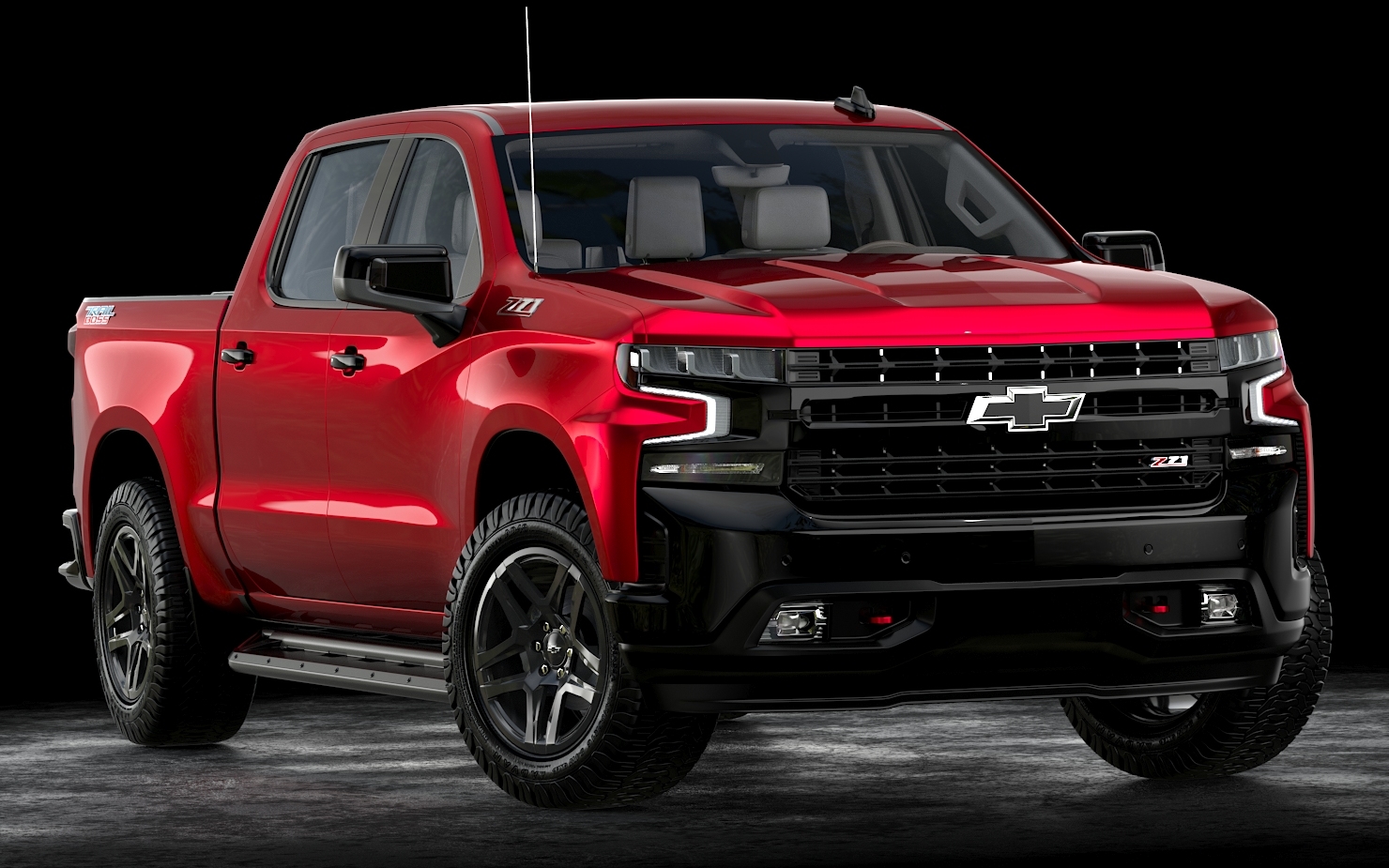 2019 chevrolet silverado lt 3D model - TurboSquid 1410078