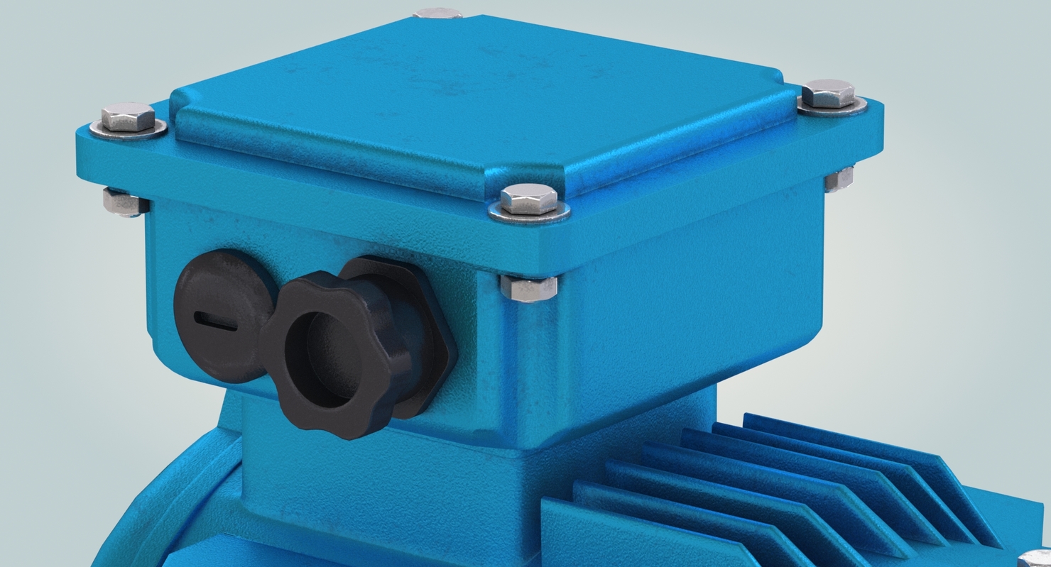 Electric motor 3D model - TurboSquid 1410306