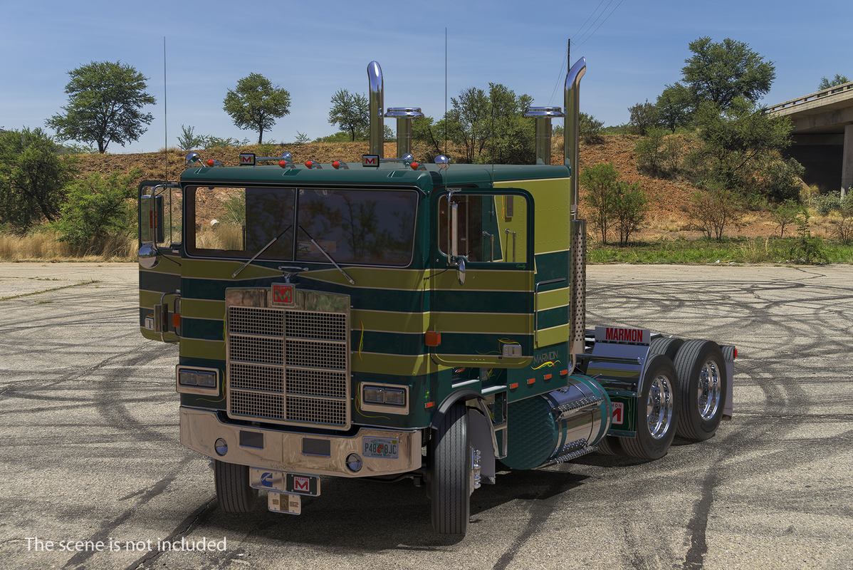 3D marmon 110p truck rigged model - TurboSquid 1410558