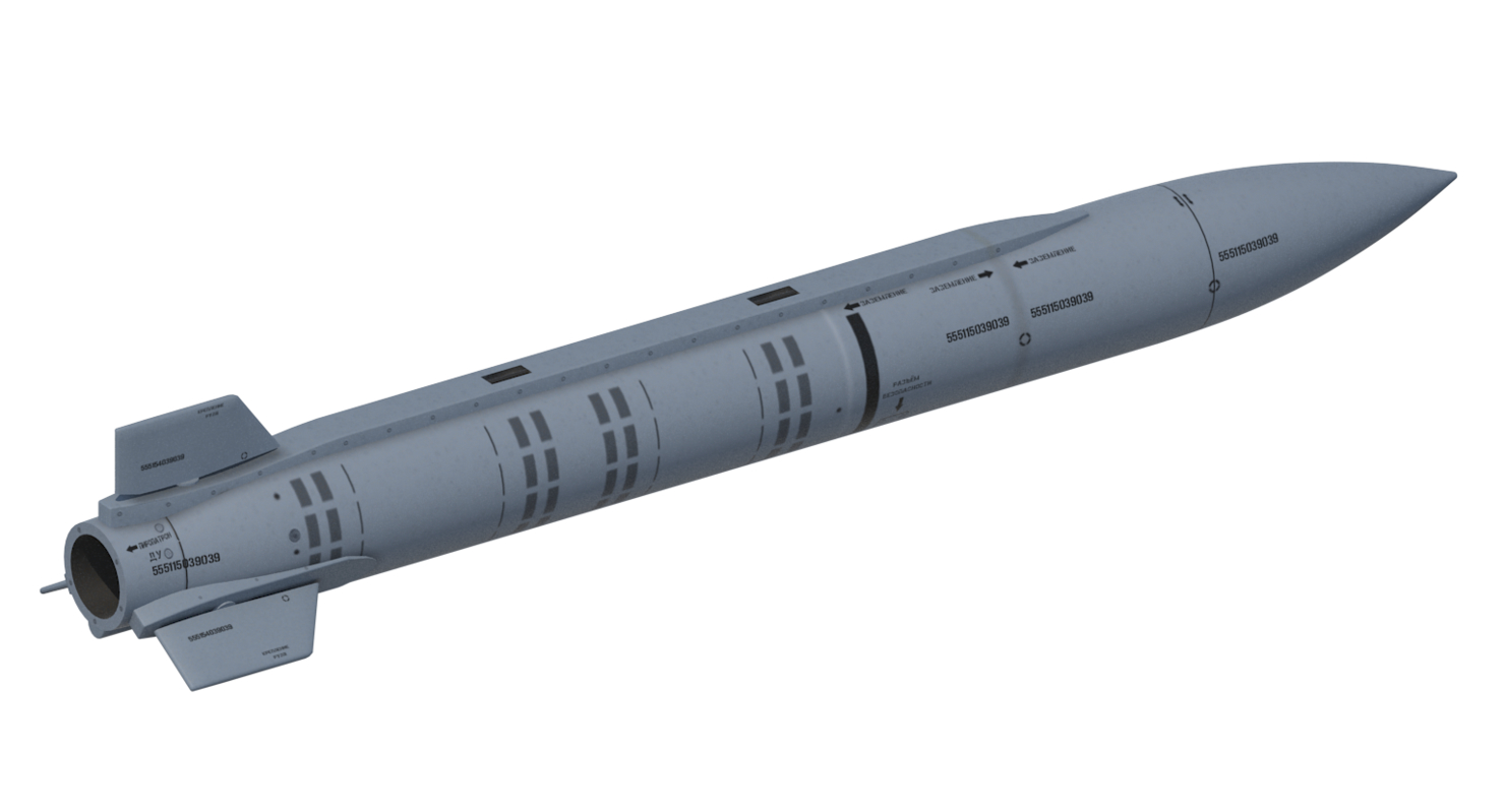 3d model kh-15 missile