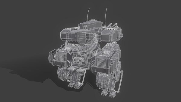 Mech weapons 3D model - TurboSquid 1410399