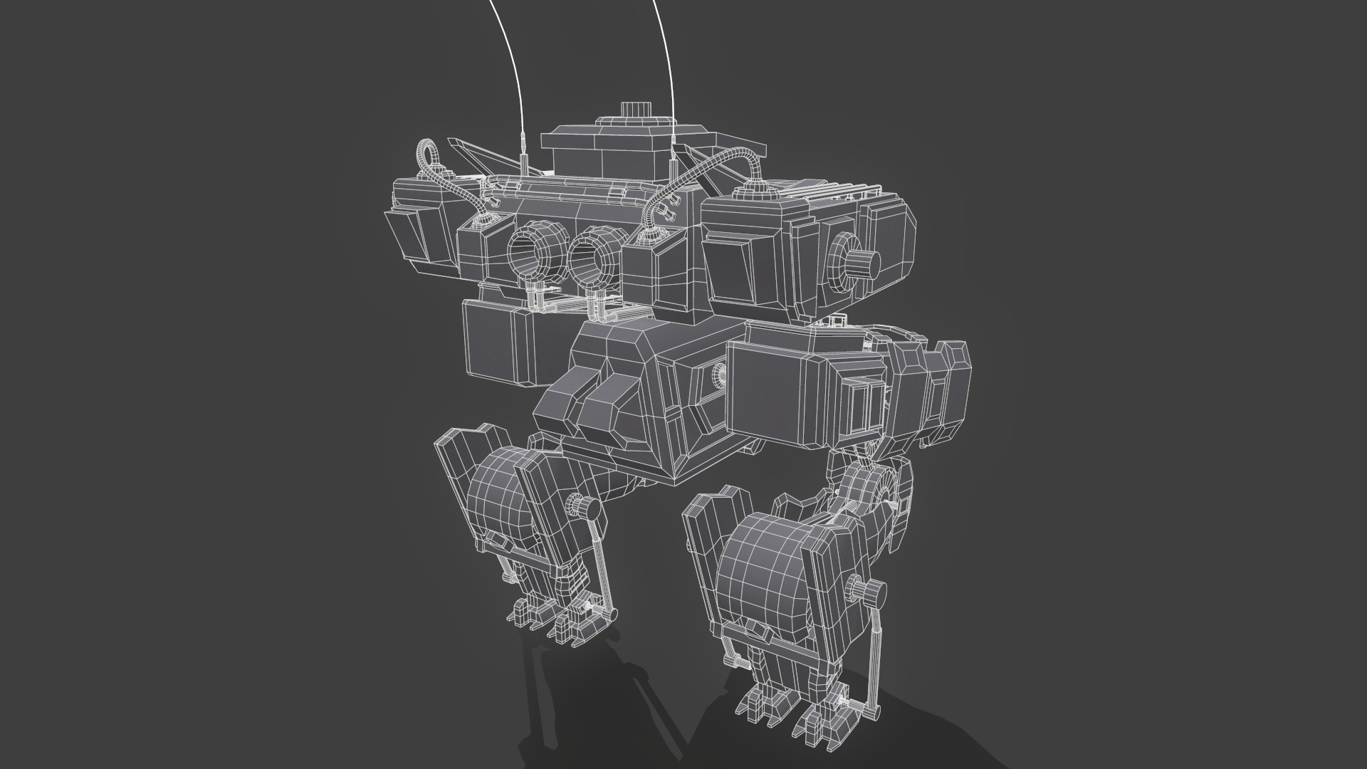 Mech weapons 3D model - TurboSquid 1410399