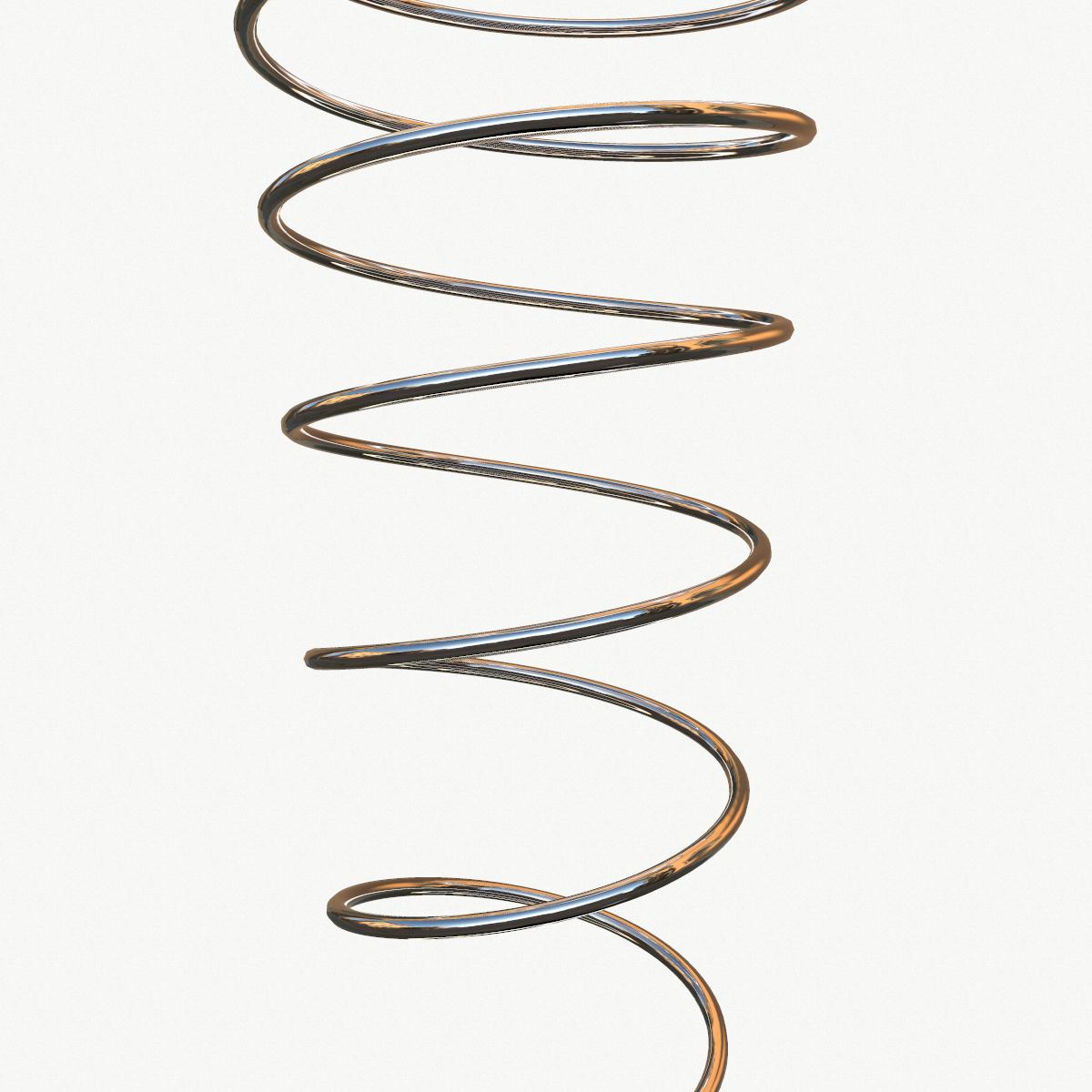 Metall-Spiralfeder 3D-Modell - TurboSquid 1410451