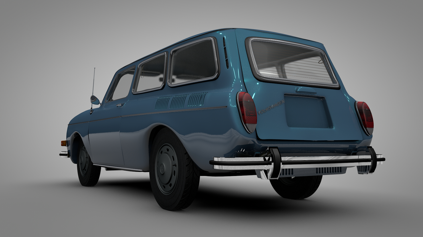 3D volkswagen type 36 variant model - TurboSquid 1410502