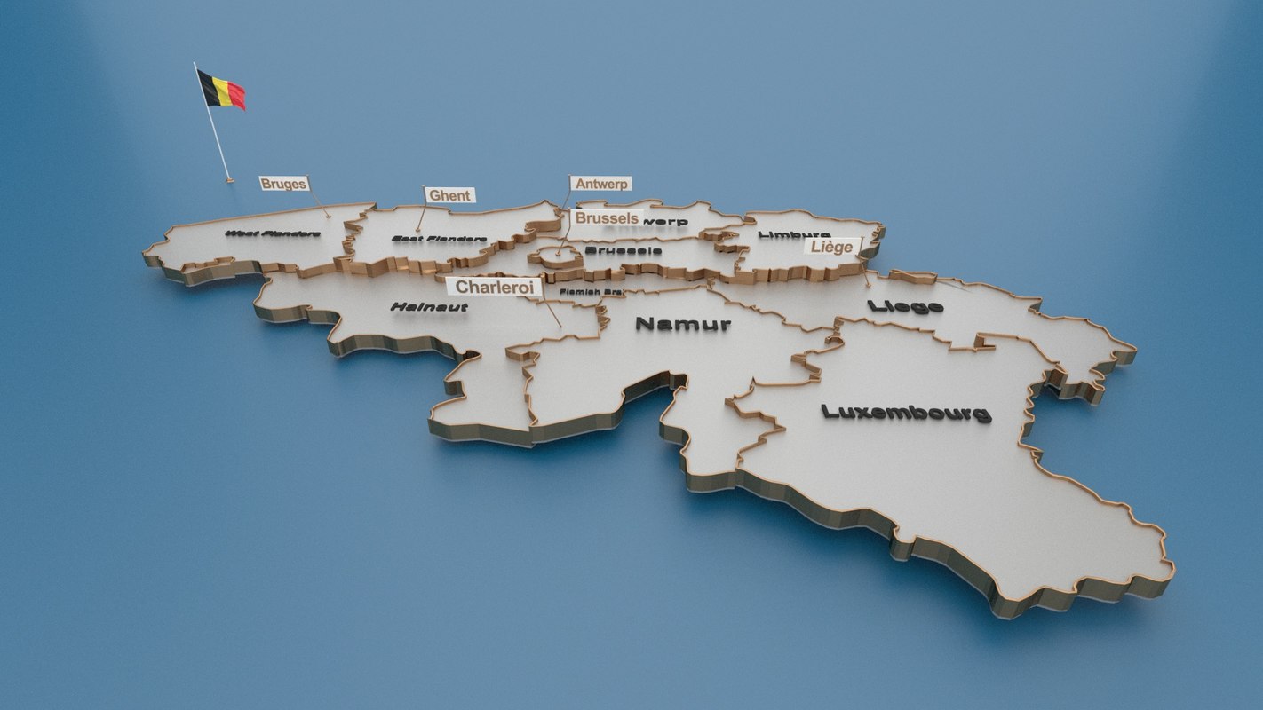 3D belgium animation model - TurboSquid 1410508