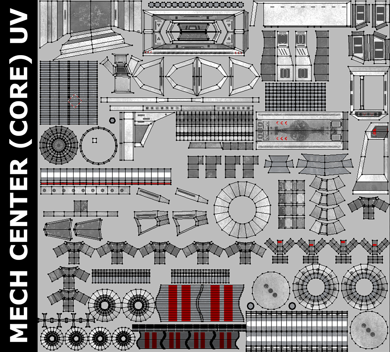 Mech weapons 3D model - TurboSquid 1410399