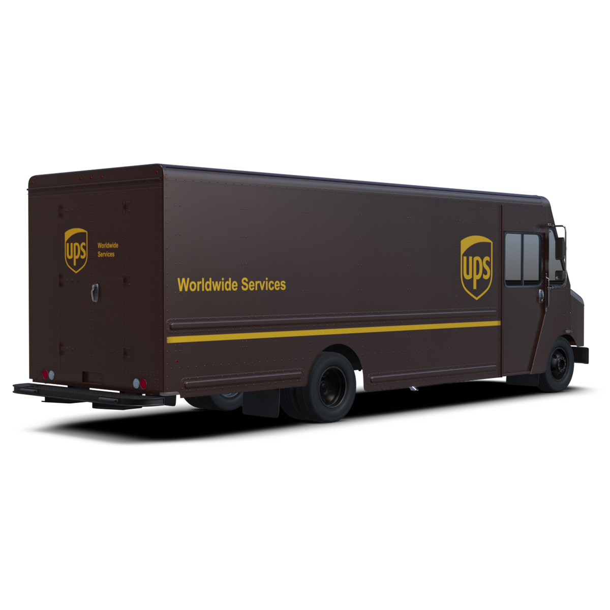 modèle 3D de Van de livraison UPS - TurboSquid 1410619