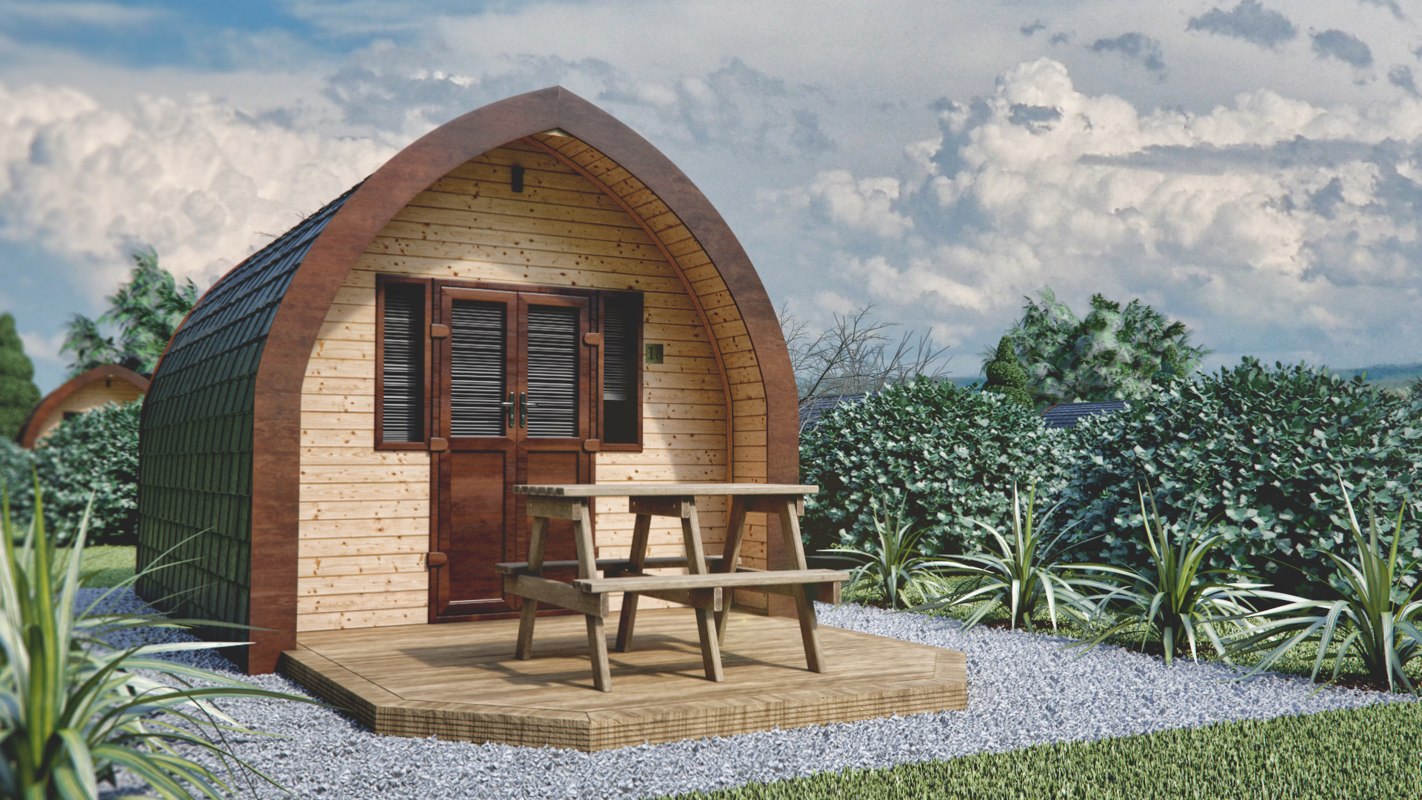 Camping pod 3D model - TurboSquid 1410680