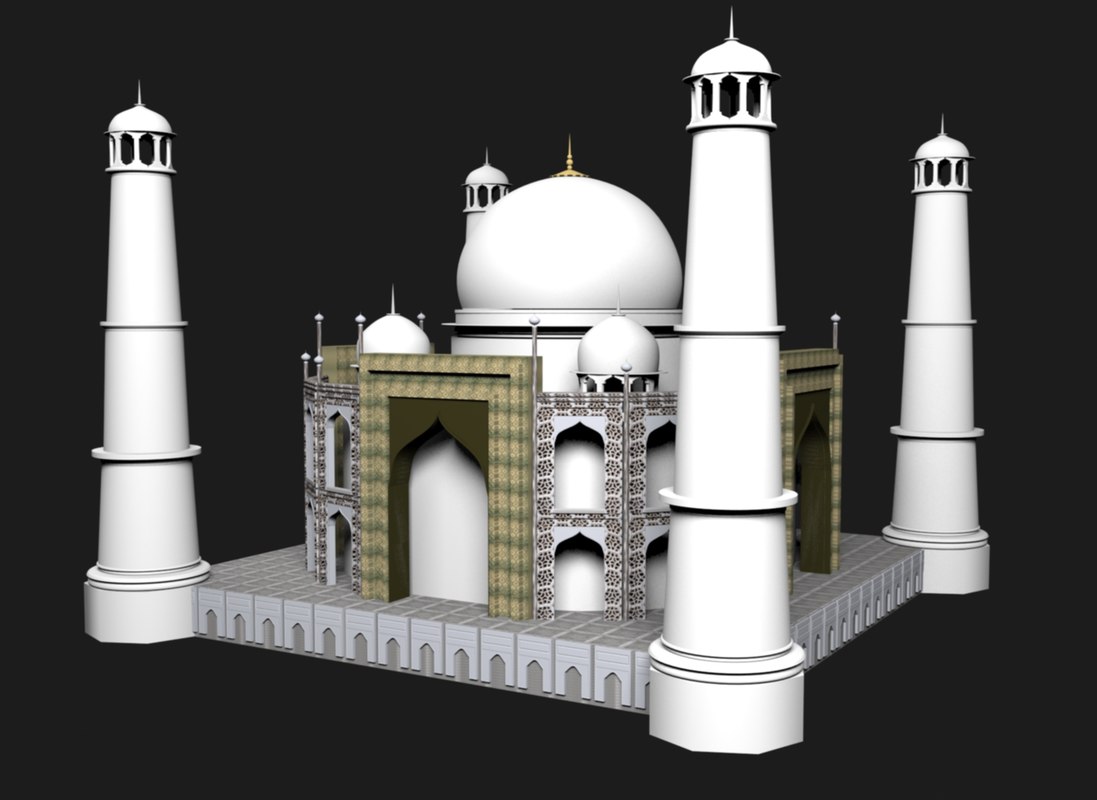 3D model taj mahal - TurboSquid 1410783