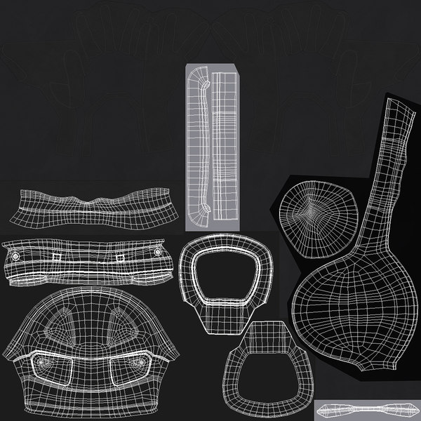 Sci fi astronaut helmet 3D model - TurboSquid 1410969