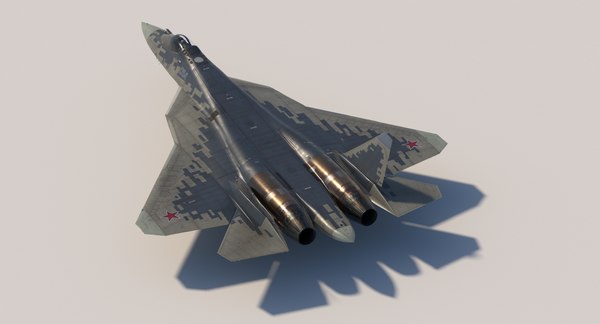 Sukhoi su57 prototype 054 3D - TurboSquid 1411246