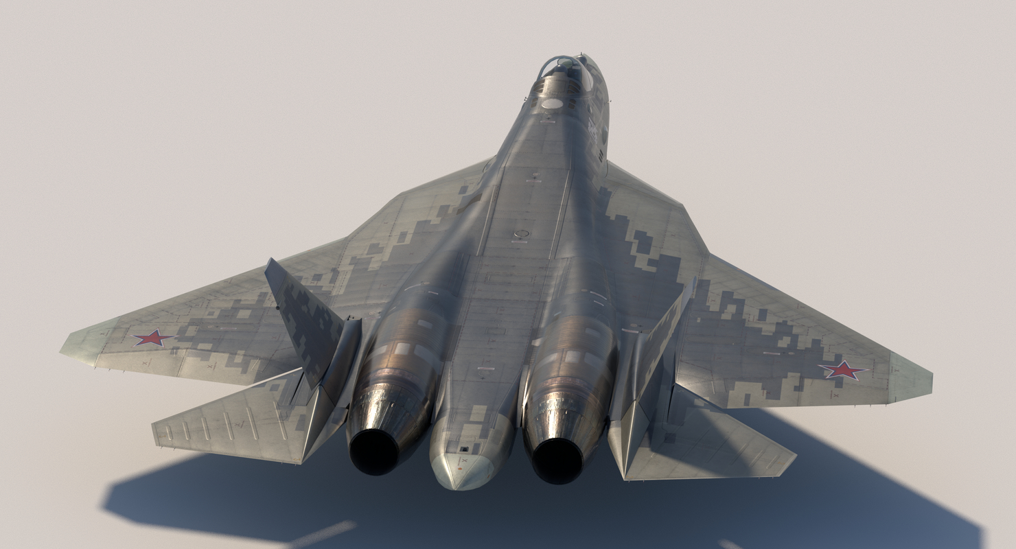 Sukhoi su57 prototype 054 3D - TurboSquid 1411246